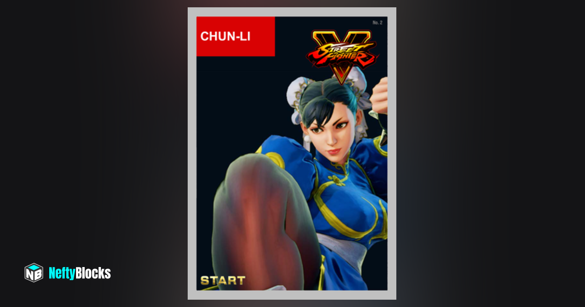 Chun-Li (Build) #3444 | NeftyBlocks | The #1 Trade to Earn NFT ...