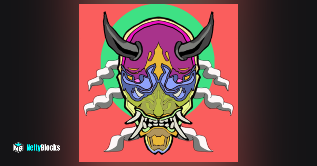 Oni #126 #1 | NeftyBlocks | The #1 Trade to Earn NFT Marketplace on WAX