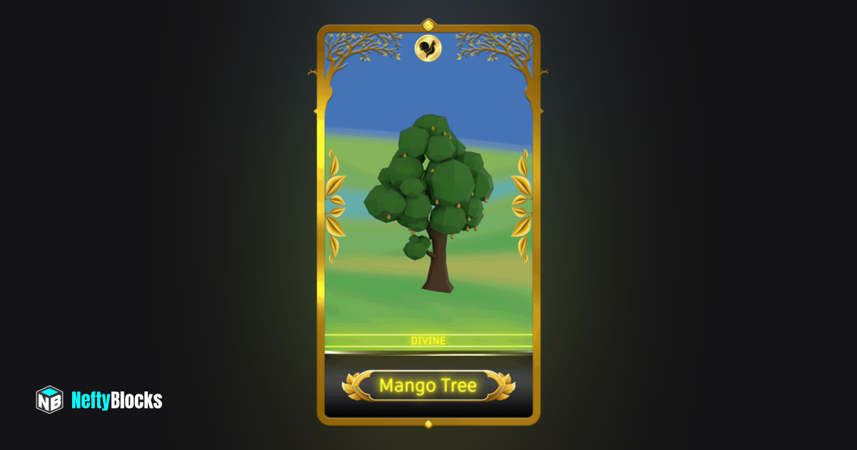 Mango-Tree #1652 | NeftyBlocks | The #1 Trade to Earn NFT Marketplace ...