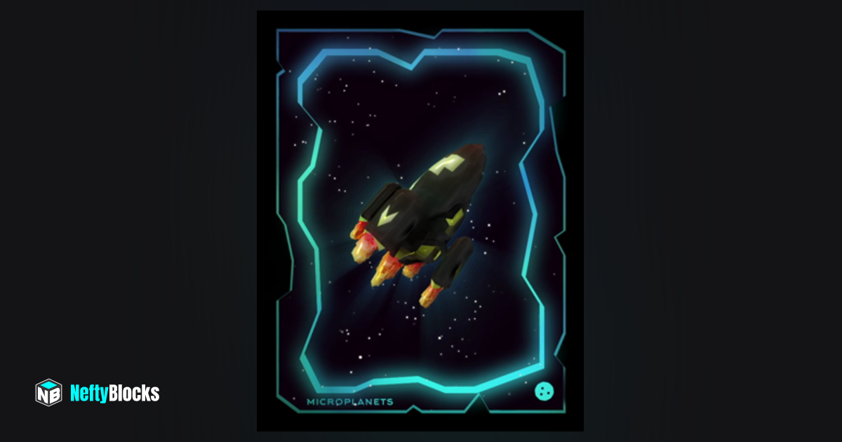 Snake Infested Rocket #268 | NeftyBlocks | The #1 Trade to Earn NFT ...