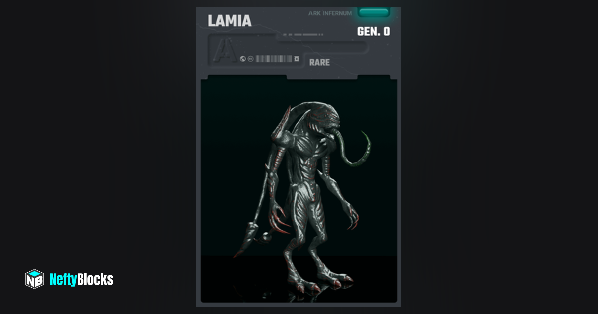 Lamia / Gen. 0 #2 | NeftyBlocks | The #1 Trade to Earn NFT Marketplace ...