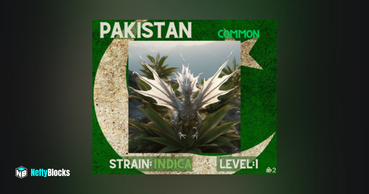Pakistan #617 | NeftyBlocks | The #1 Trade to Earn NFT Marketplace on WAX