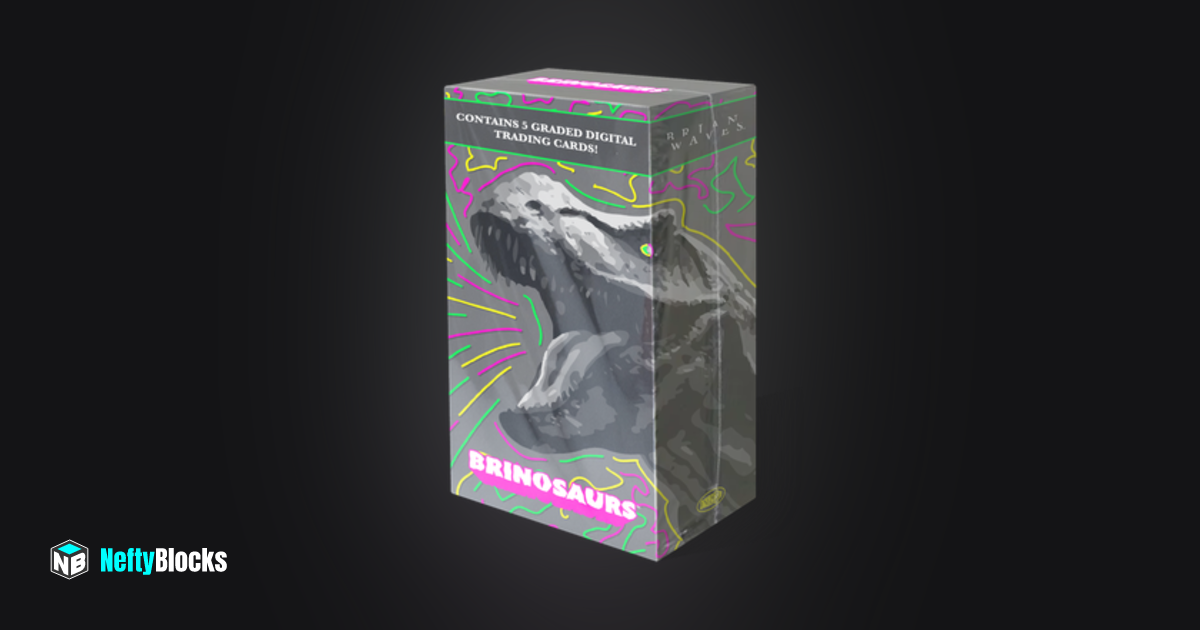 T-Rex - Box #61 | NeftyBlocks | The #1 Trade to Earn NFT Marketplace on WAX