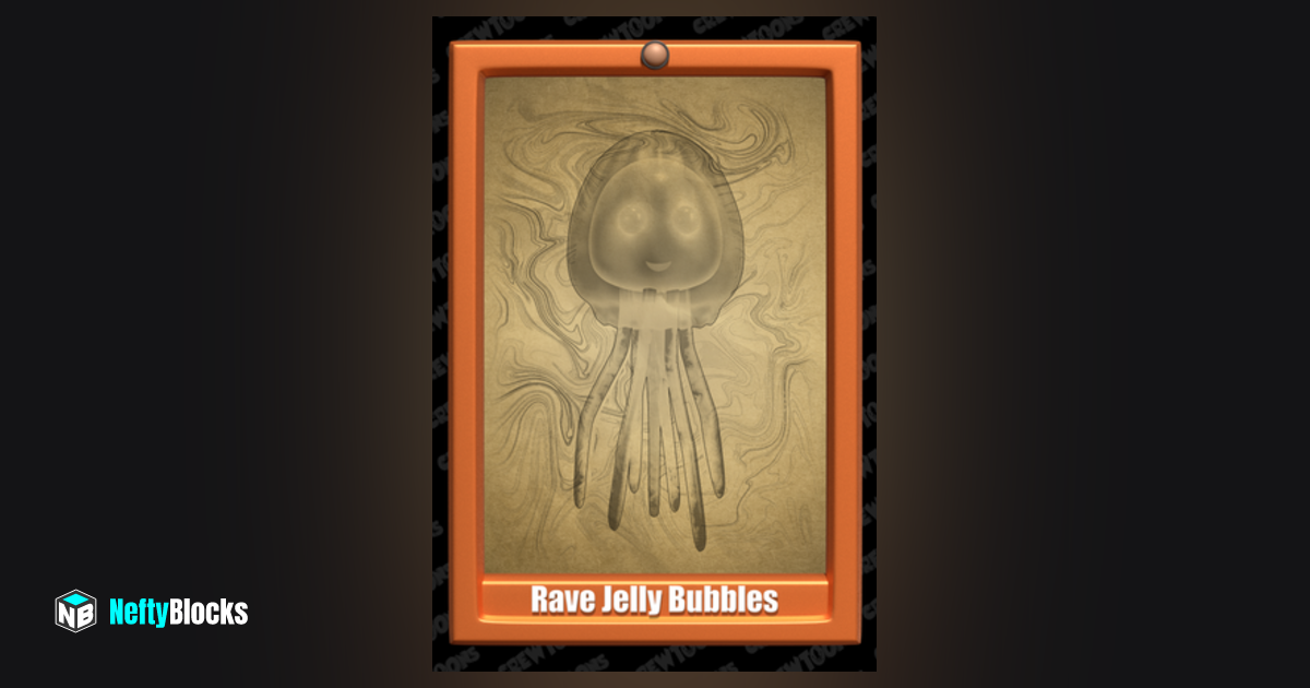 Rave Jelly Bubbles #1 | NeftyBlocks | The #1 Trade to Earn NFT ...