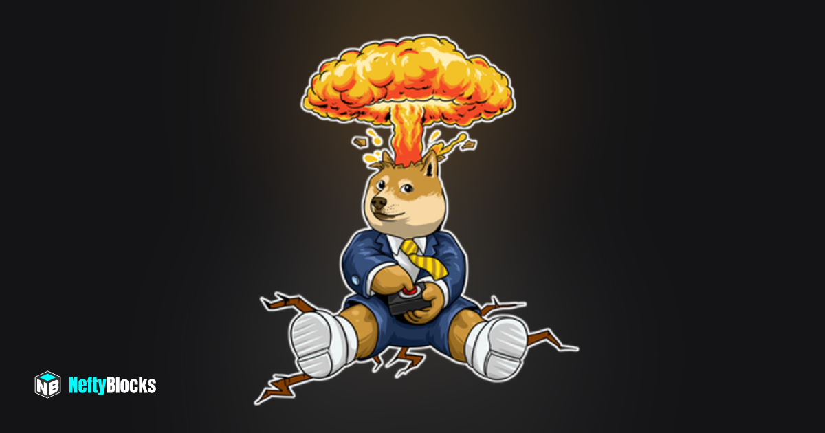 Doge Bomb Sticker | NeftyBlocks | The #1 Trade to Earn NFT Marketplace ...