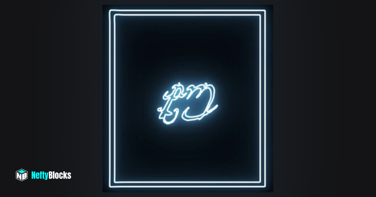 Neon Angel Runes #18 #4 | NeftyBlocks | The #1 Trade to Earn NFT ...