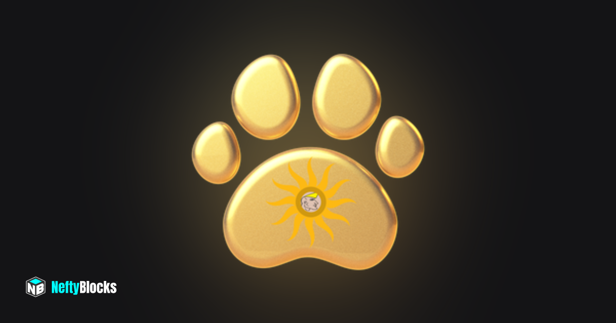 Paw Print - $Chad Tokens x WUFTOPIA | NeftyBlocks | The #1 Trade to ...