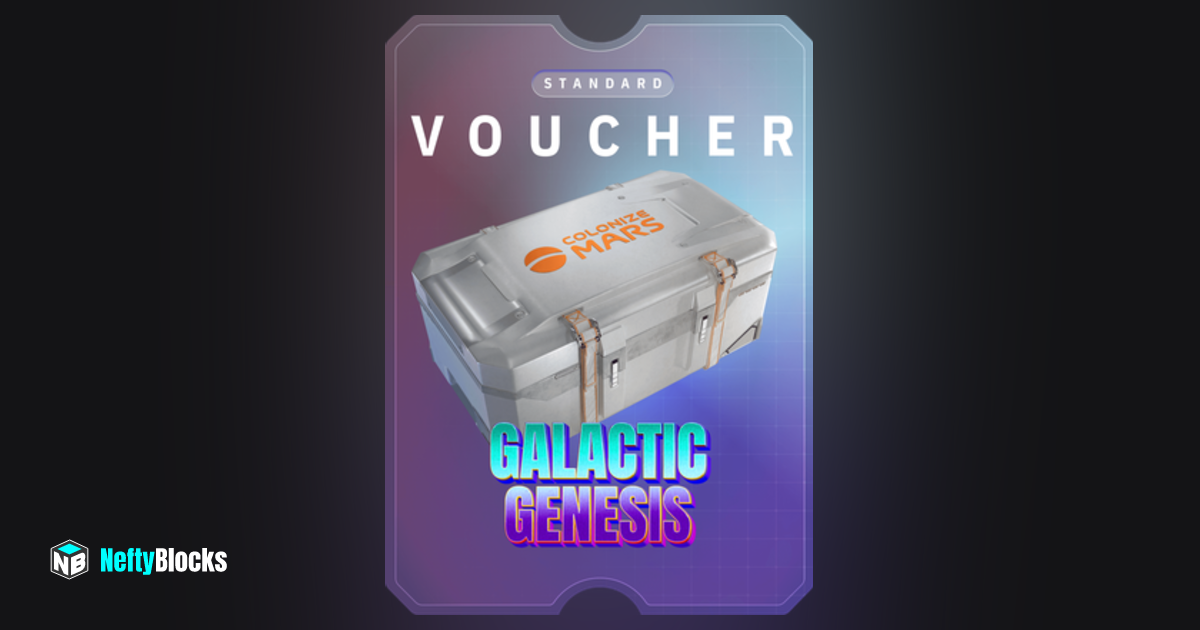 Standard Starter Pack Voucher - Galactic Genesis Edition #42 | NeftyBlocks | The #1 Trade to ...