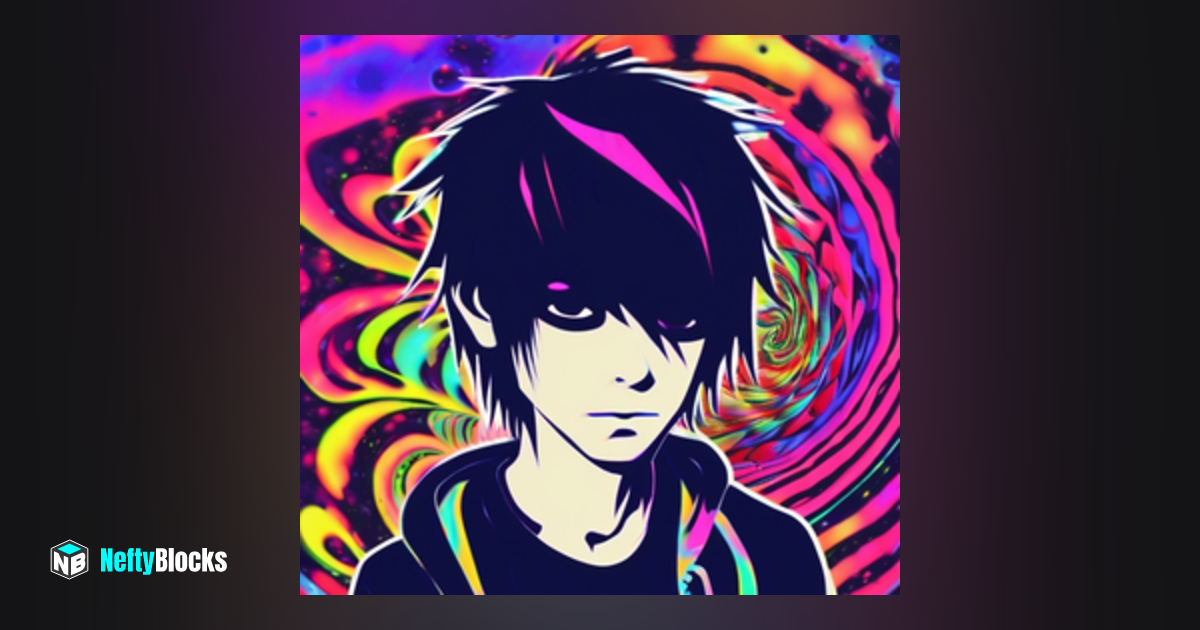 Psychedelic boy # 2 #1 | NeftyBlocks | The #1 Trade to Earn NFT Marketplace on WAX