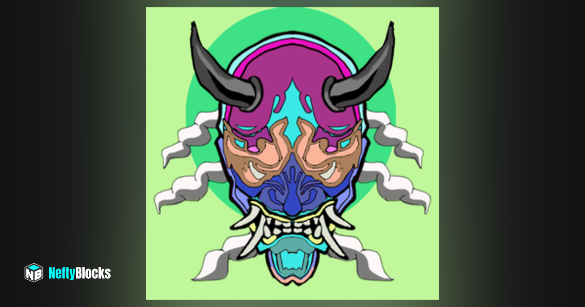 Oni #135 #1 | NeftyBlocks | The #1 Trade to Earn NFT Marketplace on WAX