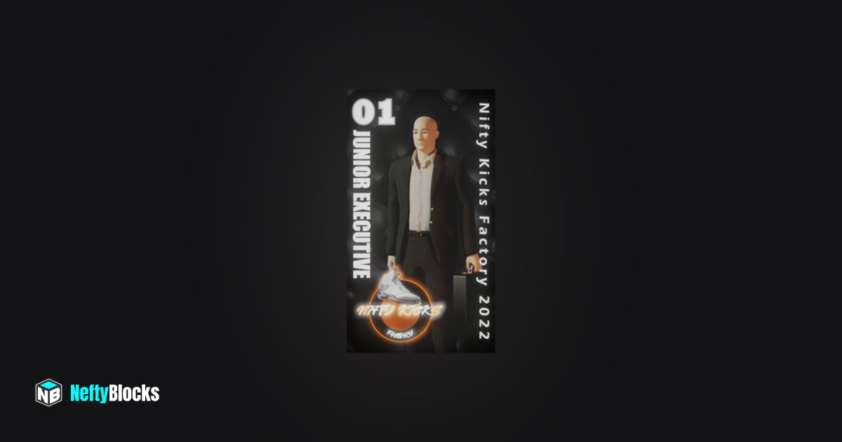 Junior Executive #49 | NeftyBlocks | The #1 Trade to Earn NFT Marketplace on WAX