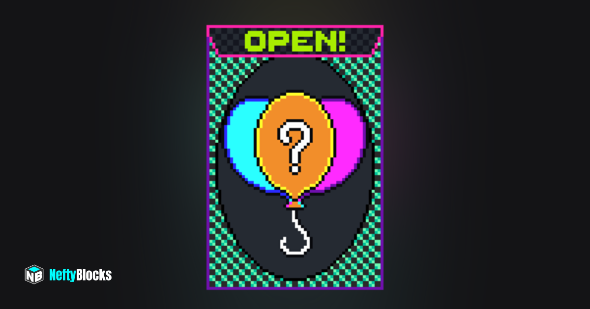 Mystery Balloon Pack | NeftyBlocks | The #1 Trade to Earn NFT ...