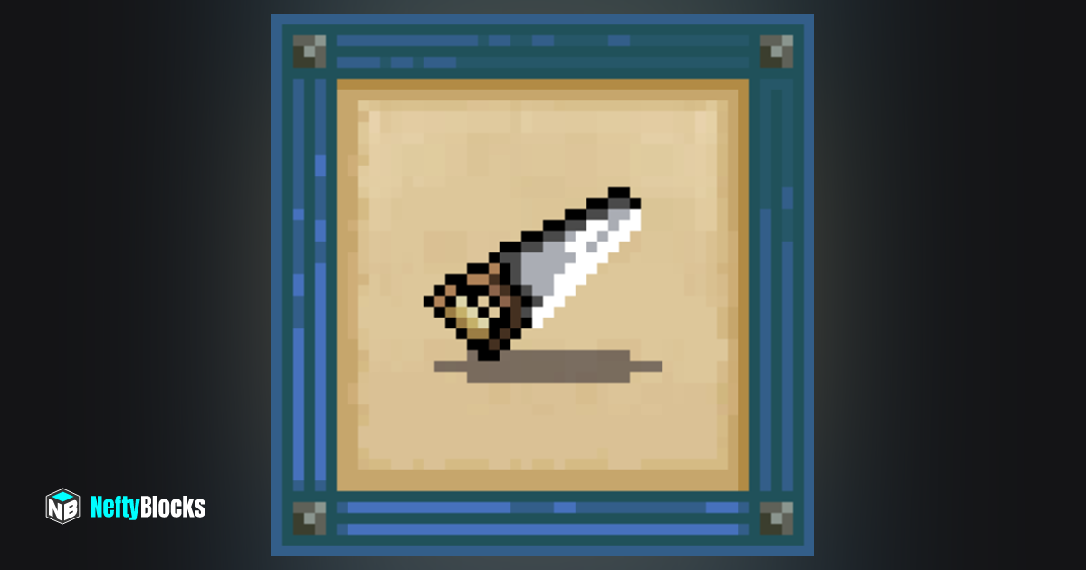 Tin Saw | NeftyBlocks | The #1 Trade to Earn NFT Marketplace on WAX