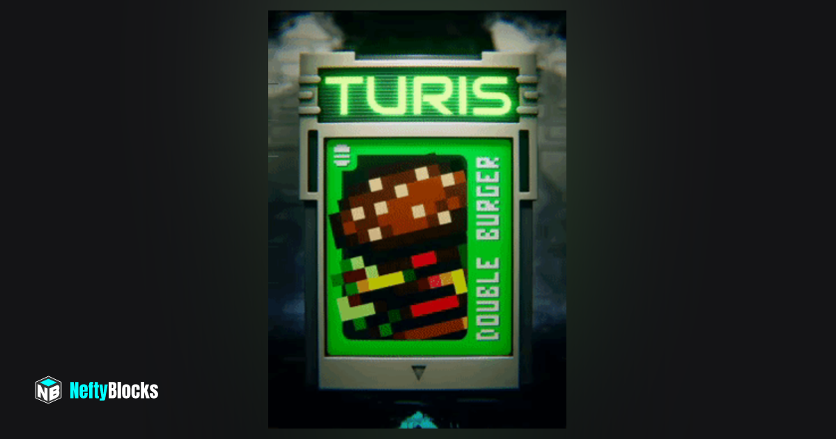 Double Burger | NeftyBlocks | The #1 Trade to Earn NFT Marketplace on WAX