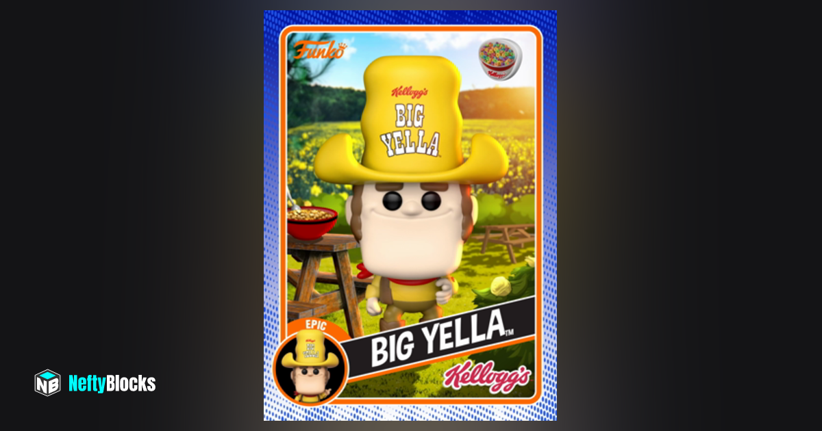 Big Yella #2739 | NeftyBlocks | The #1 Trade to Earn NFT Marketplace on WAX