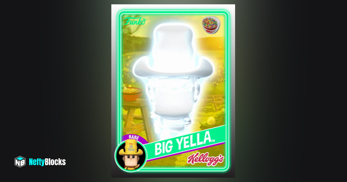 Big Yella #732 | NeftyBlocks | The #1 Trade to Earn NFT Marketplace on WAX