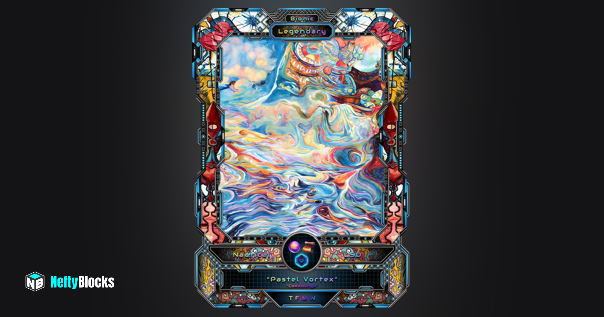 Pastel Vortex | NeftyBlocks | The #1 Trade to Earn NFT Marketplace on WAX