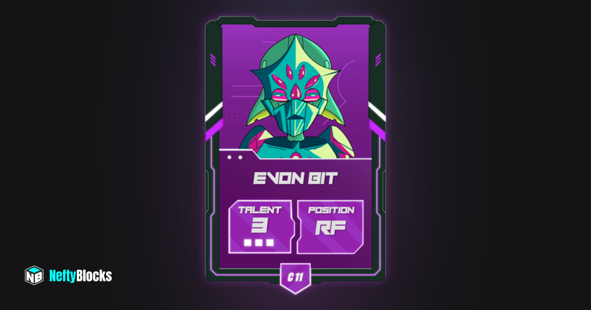 Evon Bit #275 | NeftyBlocks | The #1 Trade to Earn NFT Marketplace on WAX