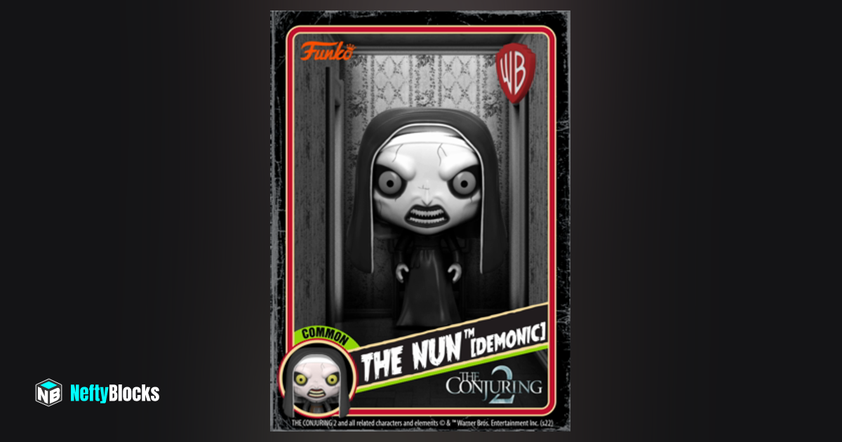 The Nun (Demonic) #987 | NeftyBlocks | The #1 Trade to Earn NFT ...