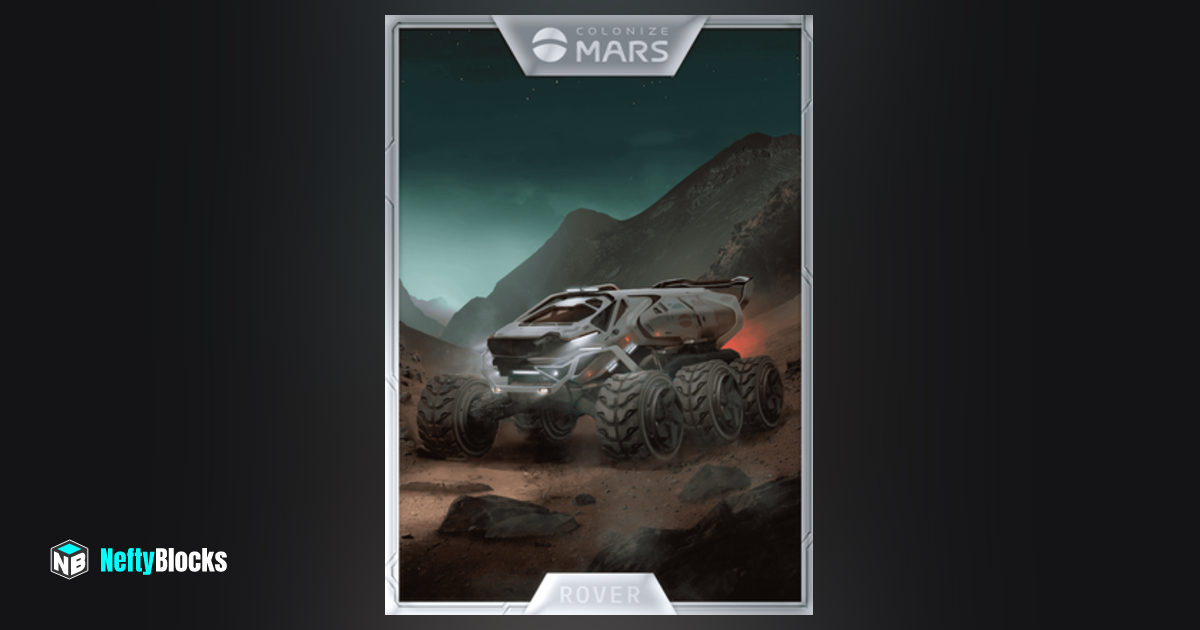 Rover #1620 | NeftyBlocks | The #1 Trade to Earn NFT Marketplace on WAX