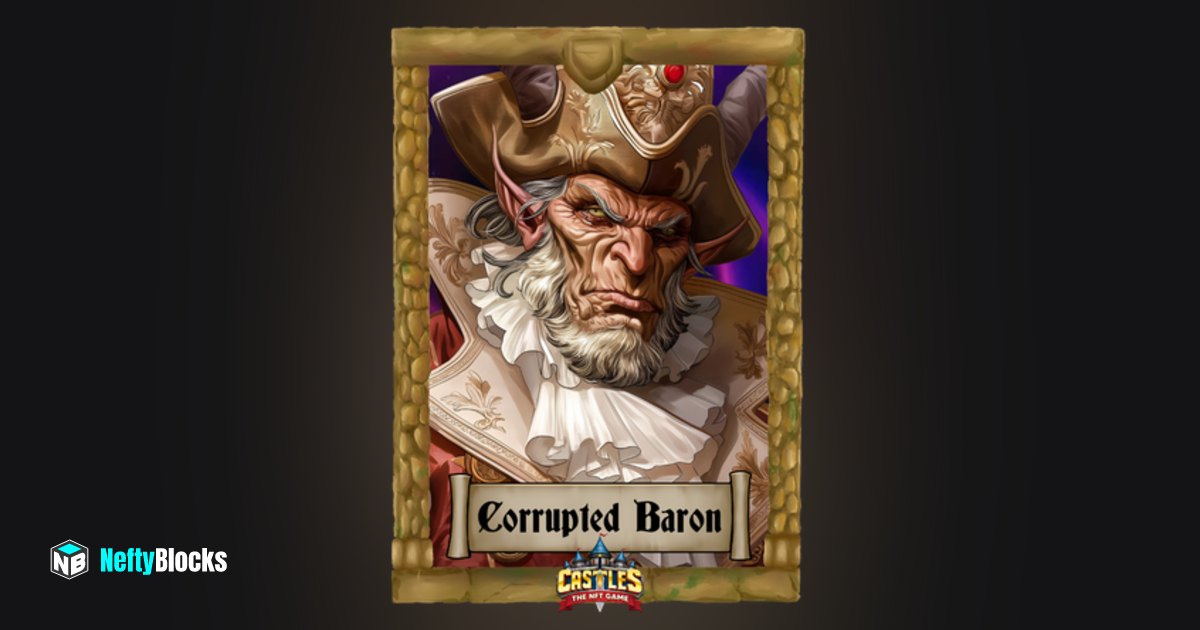 Corrupted Baron #2 | NeftyBlocks | The #1 Trade to Earn NFT Marketplace ...