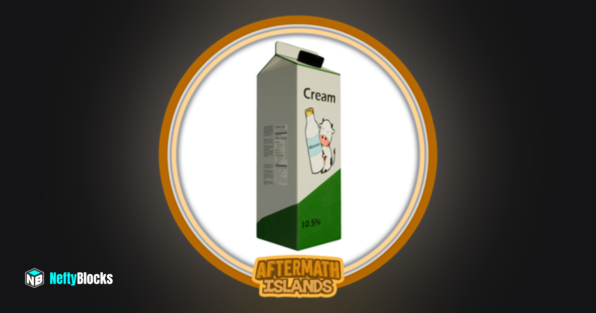 Cream Carton #25 | NeftyBlocks | The #1 Trade to Earn NFT Marketplace ...