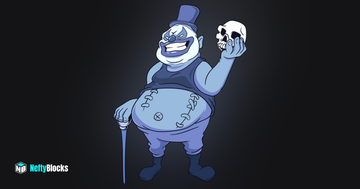 Organ Blue Tint | NeftyBlocks | The #1 Trade to Earn NFT Marketplace on WAX