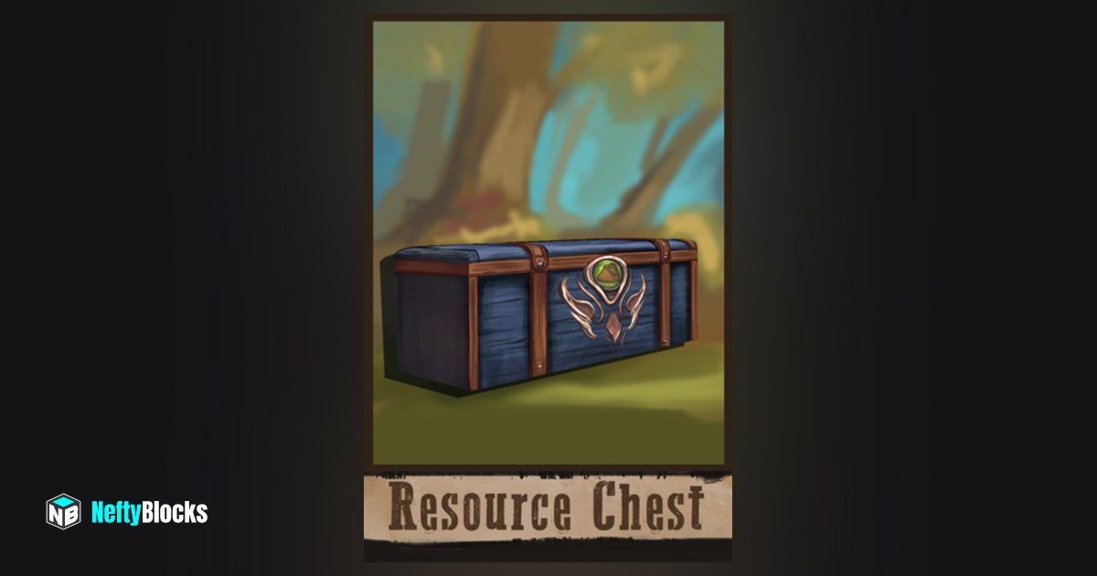Resource Chest | NeftyBlocks | The #1 Trade to Earn NFT Marketplace on WAX