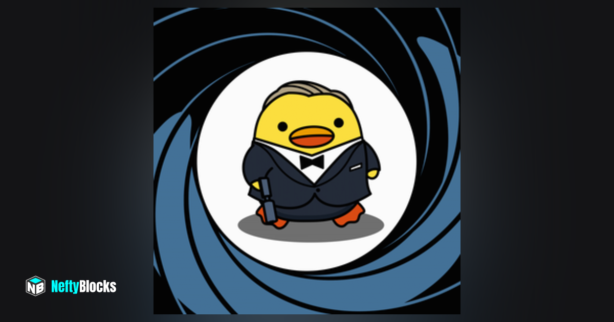 Agent Quack QQ7 #48 | NeftyBlocks | The #1 Trade to Earn NFT Marketplace on WAX