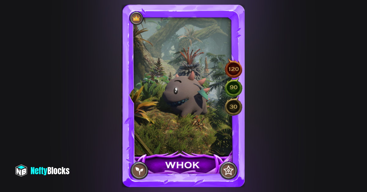 Whok | NeftyBlocks | The #1 Trade to Earn NFT Marketplace on WAX