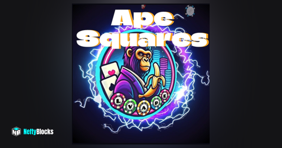Ape Squares 2025 #59 | NeftyBlocks | The #1 Trade to Earn NFT ...