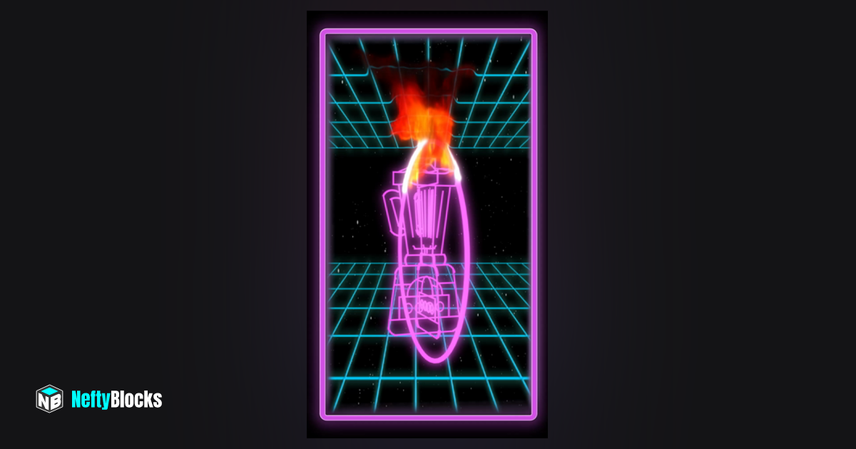 Neon Blend Token #1769 | NeftyBlocks | The #1 Trade to Earn NFT Marketplace on WAX