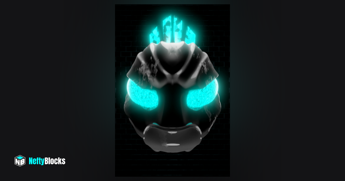 MECH YETI X MASK X CYBER VANDALS #40 | NeftyBlocks | The #1 Trade to ...