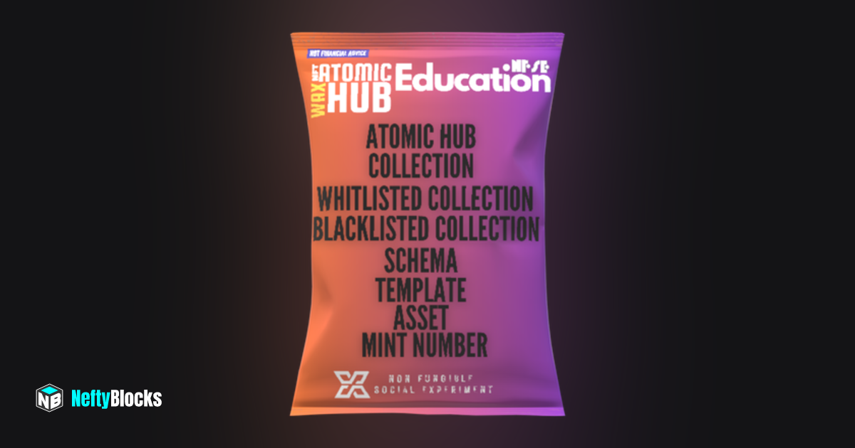 ATOMIC HUB Education Pack 1 #1006 | NeftyBlocks | The #1 Trade to Earn NFT Marketplace on WAX