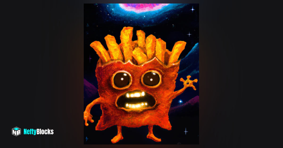 Something Space Fry Traveler #1 | NeftyBlocks | The #1 Trade to Earn ...