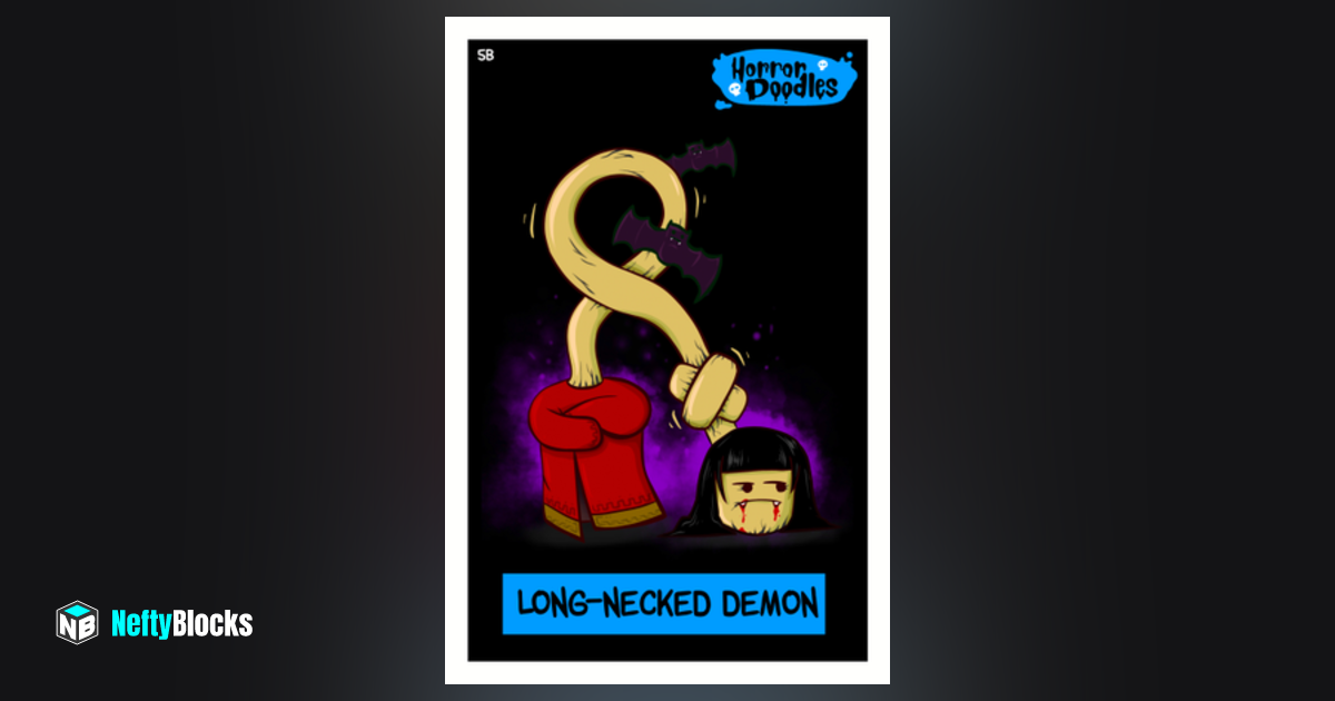 Long-Necked Deomn | NeftyBlocks | The #1 Trade to Earn NFT Marketplace ...