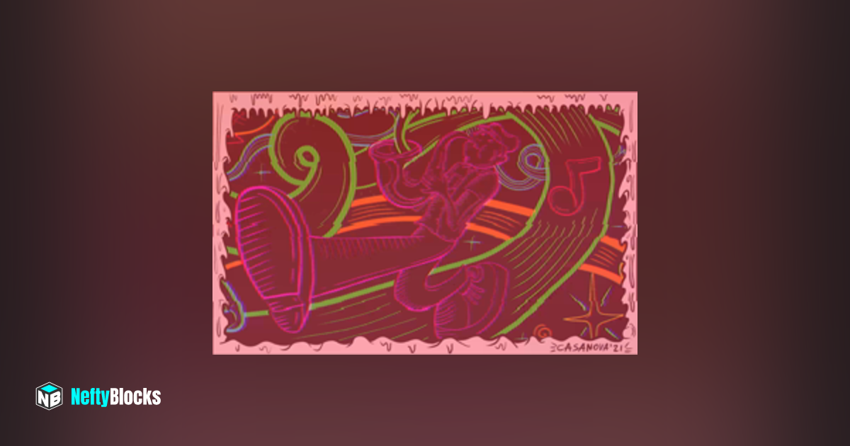 Jazz LSD #1 | NeftyBlocks | The #1 Trade to Earn NFT Marketplace on WAX