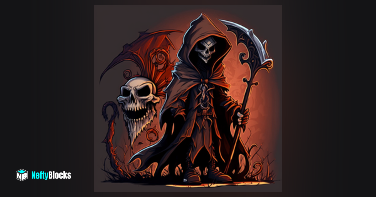 Mean Grim 1 #51 | NeftyBlocks | The #1 Trade to Earn NFT Marketplace on WAX