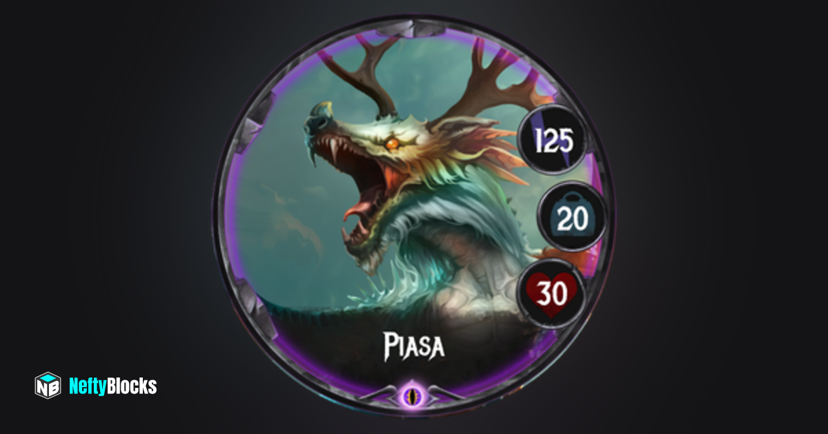 piasa | NeftyBlocks | The #1 Trade to Earn NFT Marketplace on WAX