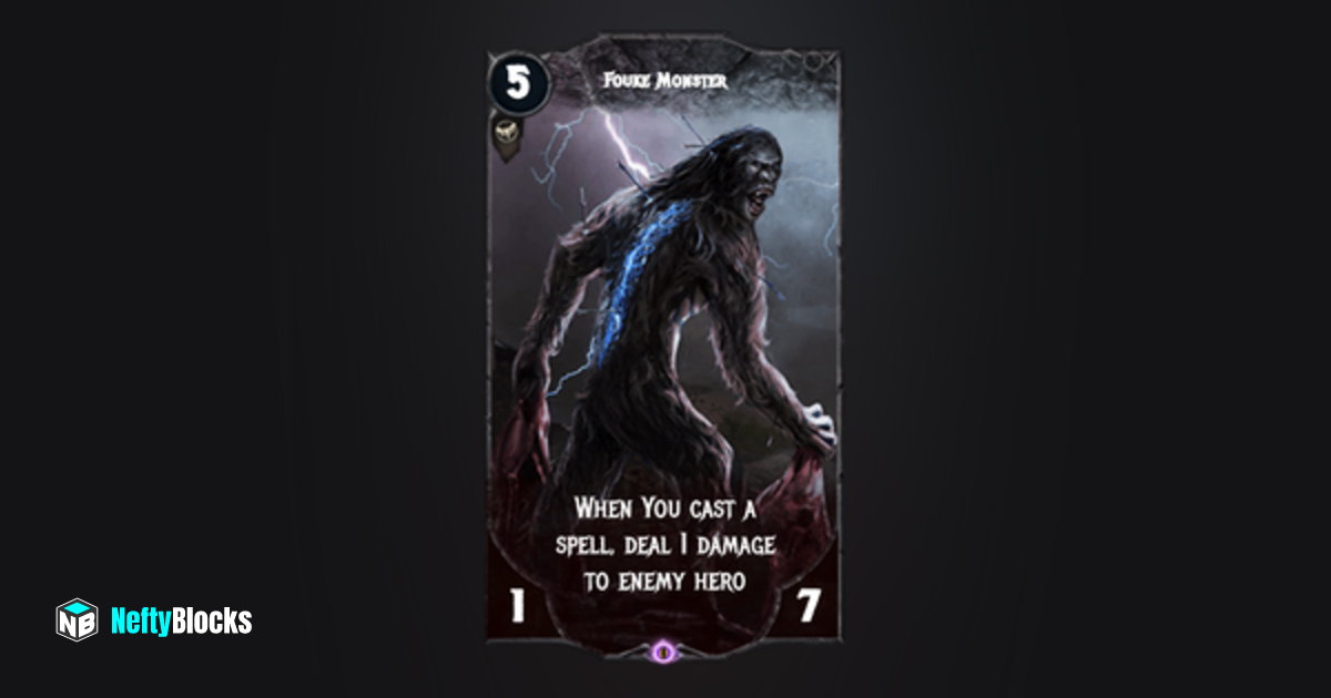 Fouke Monster #426 | NeftyBlocks | The #1 Trade to Earn NFT Marketplace ...