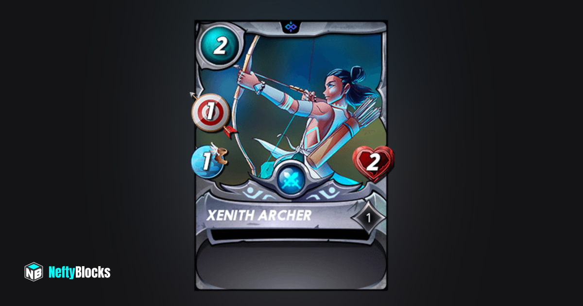 Xenith Archer #54 | NeftyBlocks | The #1 Trade to Earn NFT Marketplace ...