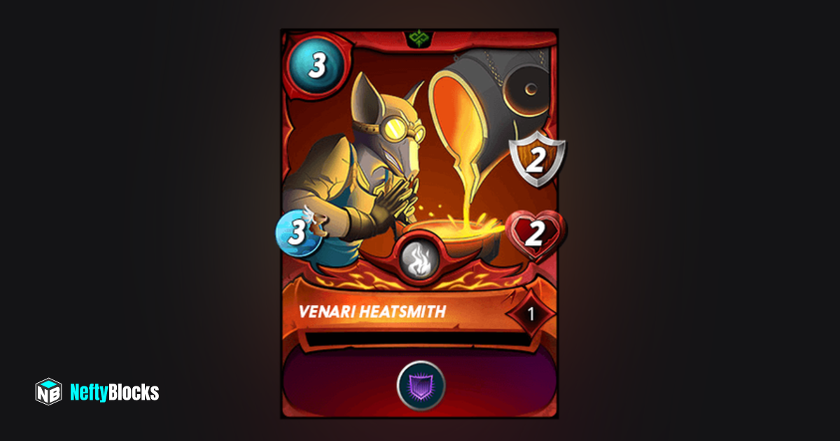 Venari Heatsmith #4918 | NeftyBlocks | The #1 Trade to Earn NFT ...