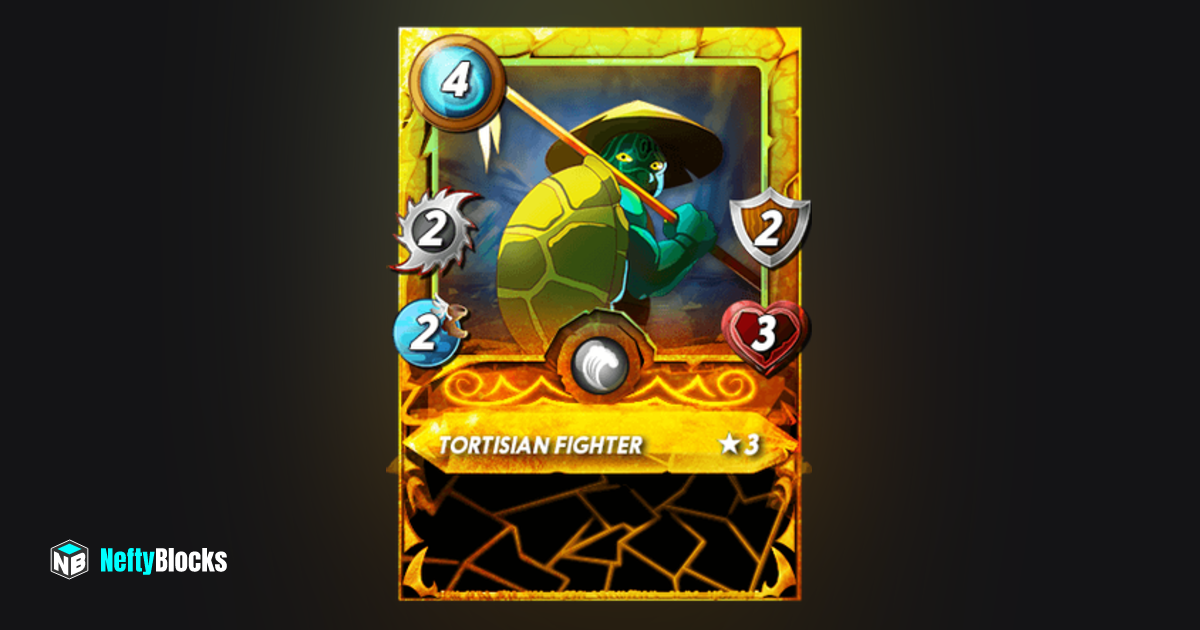 Tortisian Fighter #104 | NeftyBlocks | The #1 Trade to Earn NFT ...