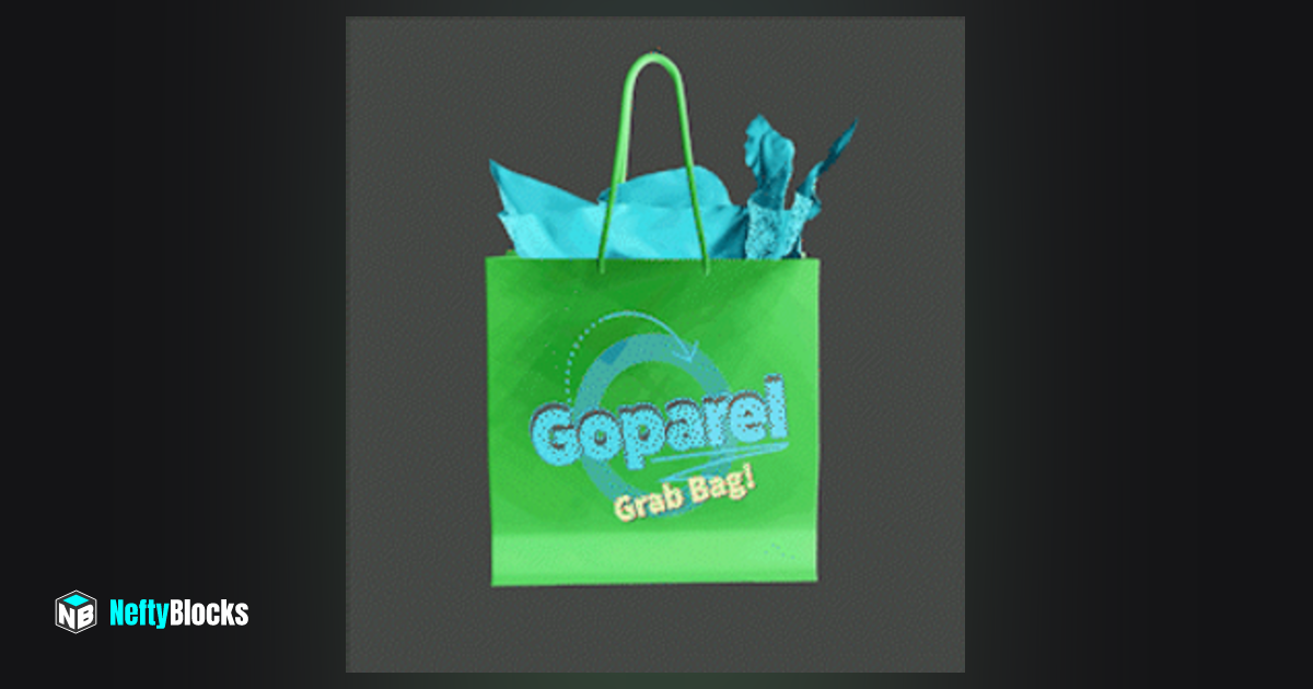 Grab Bag Raffle NFT by Goparel #239 | NeftyBlocks | The #1 Trade to ...