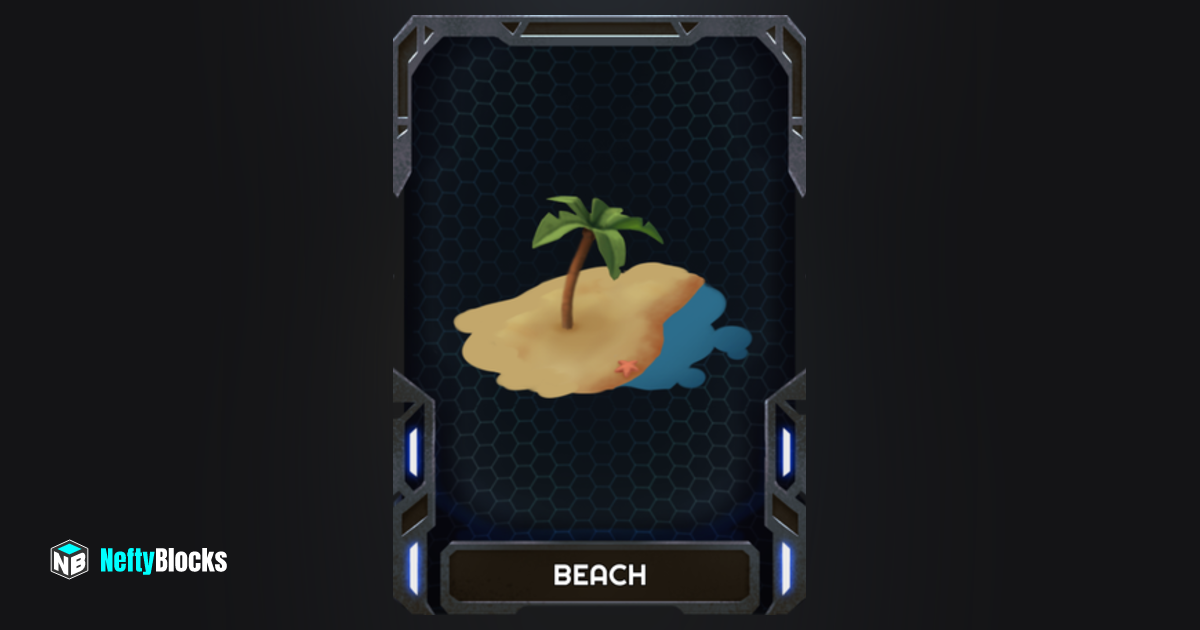 Beach #41 | NeftyBlocks | The #1 Trade to Earn NFT Marketplace on WAX