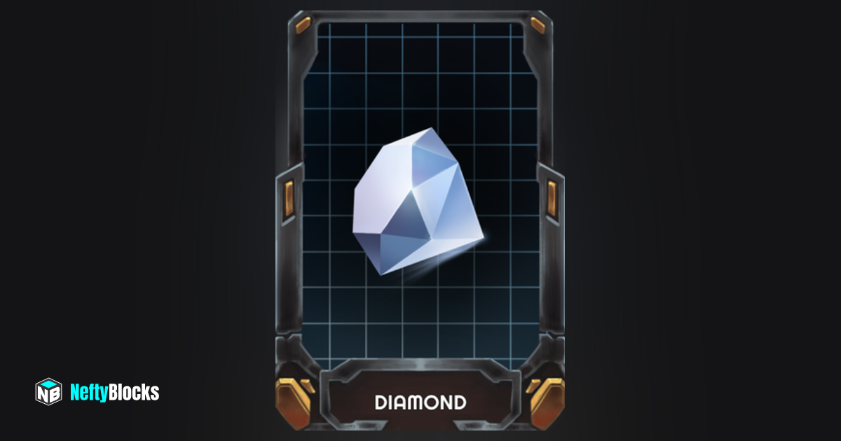 Diamond #1 | NeftyBlocks | The #1 Trade to Earn NFT Marketplace on WAX