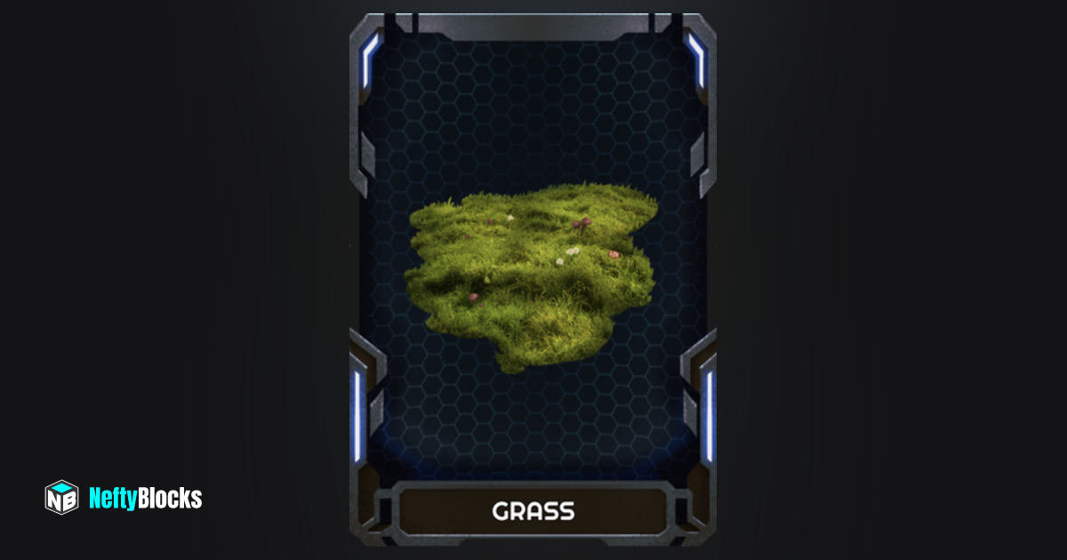 Grass #38 | NeftyBlocks | The #1 Trade to Earn NFT Marketplace on WAX