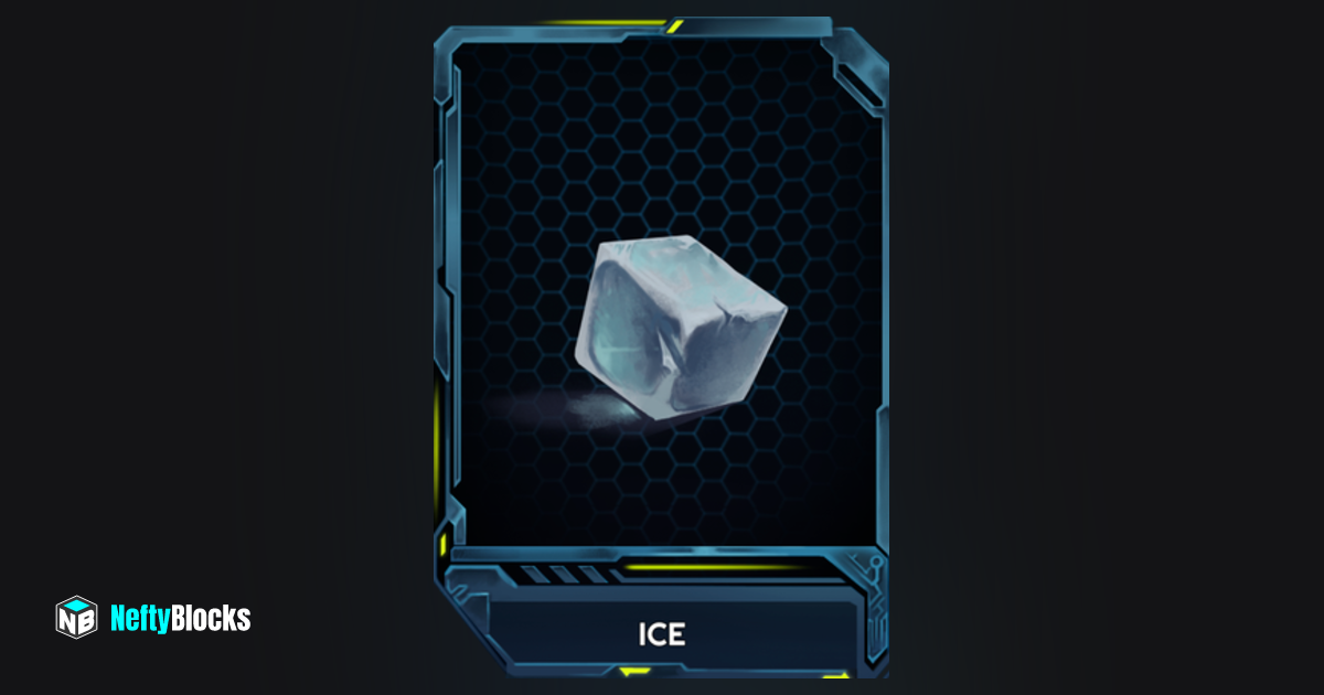 Ice #6 | NeftyBlocks | The #1 Trade to Earn NFT Marketplace on WAX