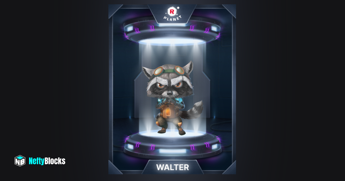 Walter #95 | NeftyBlocks | The #1 Trade to Earn NFT Marketplace on WAX
