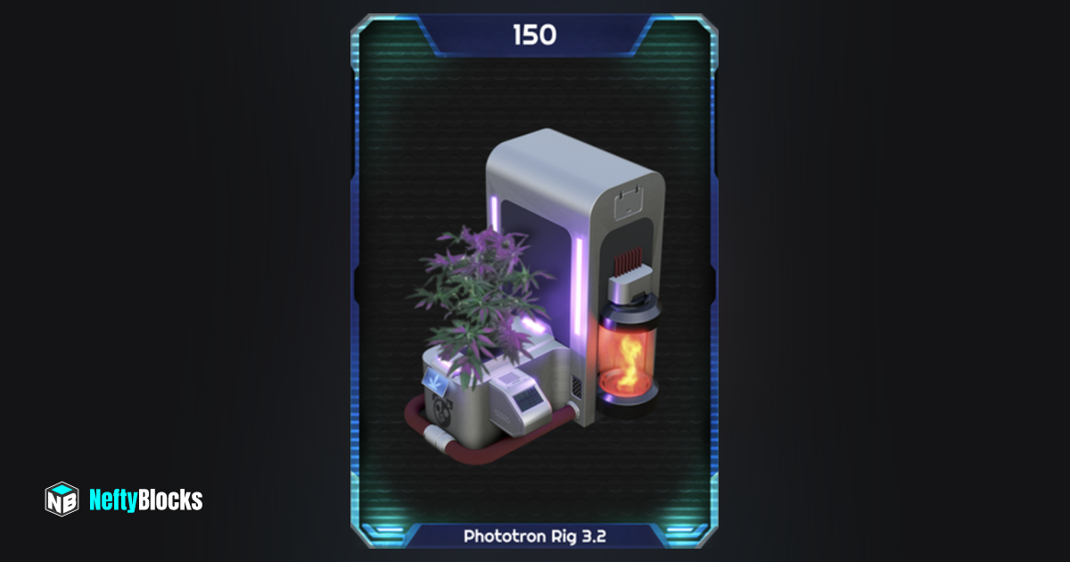 Phototron Rig 3.2 #261 | NeftyBlocks | The #1 Trade to Earn NFT ...